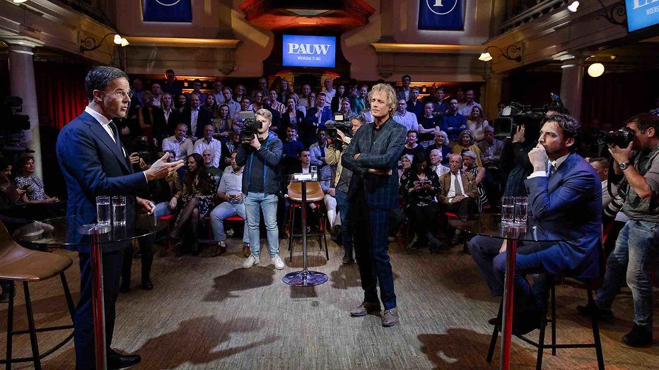 De TV van gisteren: 1,5 miljoen voor debat Rutte vs Baudet